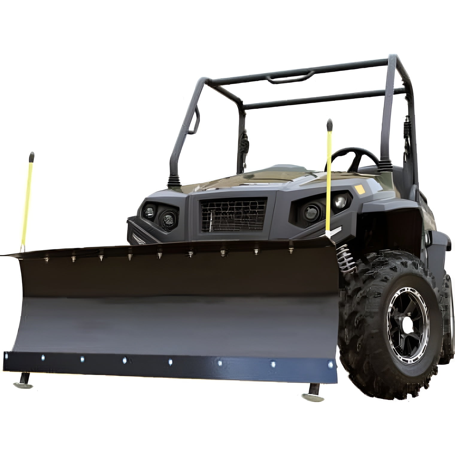 MotoAlliance Denali UTV 72 Inch ATV Push Snow Plow Kit, Universal ...