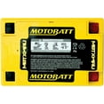 MotoBatt MBTX14AU 16.5Ah 250 CCA AGM Powersports Battery replaces ...
