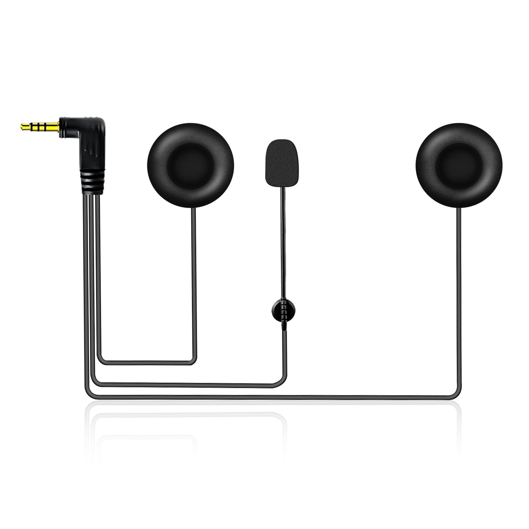 MotoComm Earmuff Bluetooth Headset for Q2/Q7 Motorcycle Intercom ...