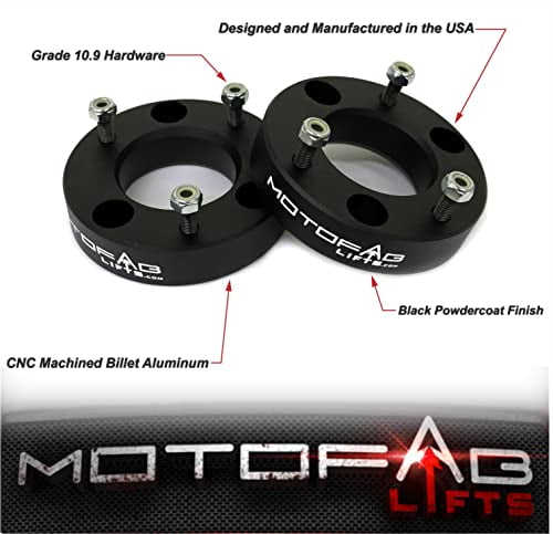 MotoFab Lifts F150-2 - 2 in Front Leveling Lift Kit That is compatible ...