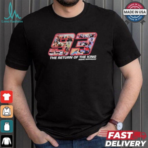 MotoGP Ducati Marc Marquez The Return Of The King T Shirt - Walmart.com