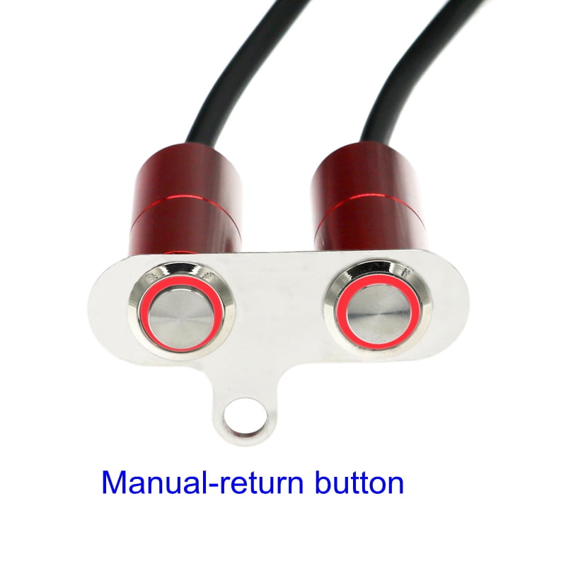 MotoLovee LED Motorcycle Switch Handlebar Adjustable Mount Waterproof ...