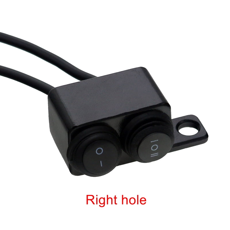 MotoLovee Motorcycle Switches Connector Handlebar Switches On/off ...