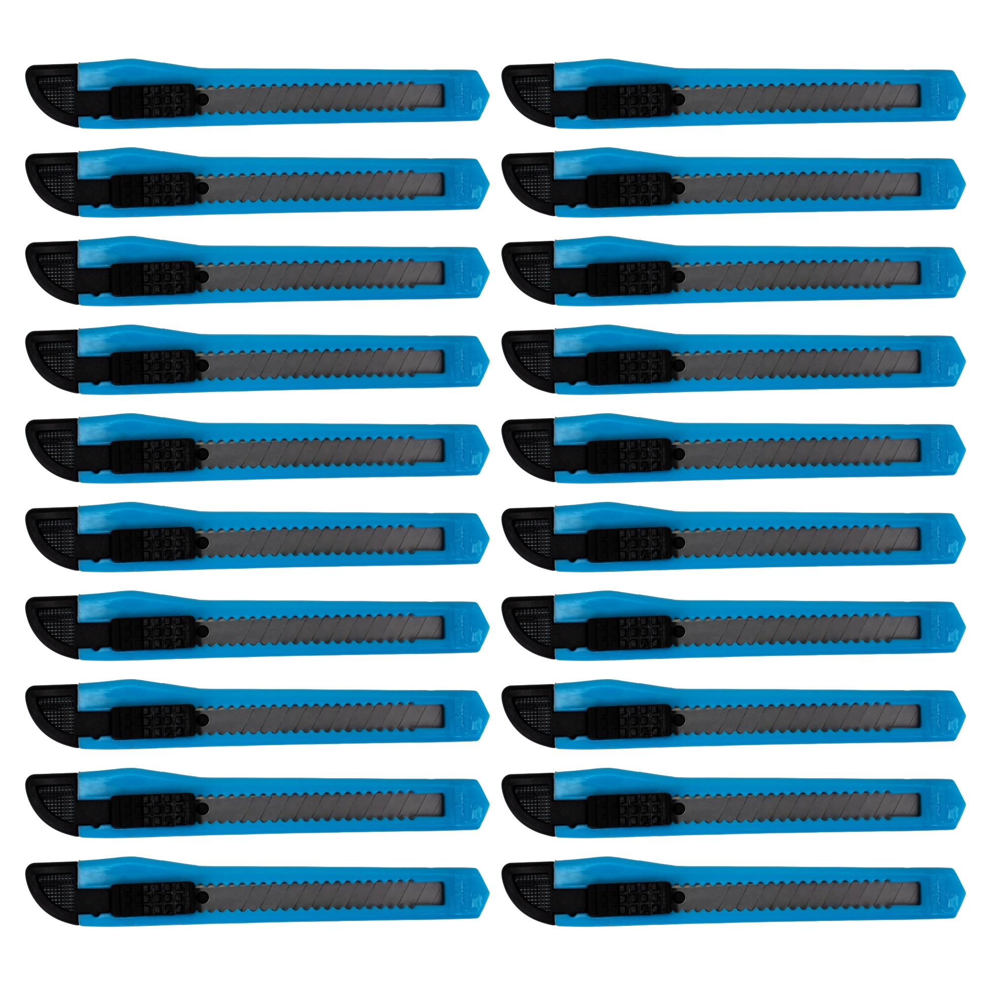 MotoProducts 20 Sky Blue Small Retractable Utility Knife Wholesale 5 ...
