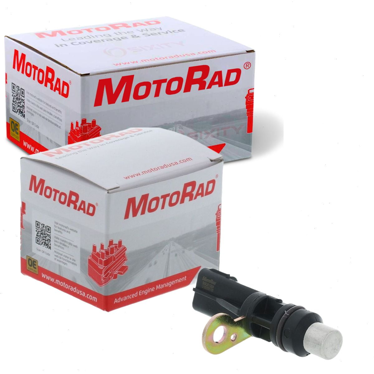 MotoRad Crankshaft Position Sensor compatible with Dodge Ram 1500 2002 ...