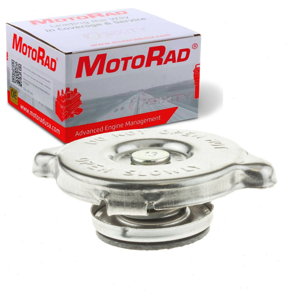 MotoRad Radiator Cap compatible with Ford Mustang 1964-1983 - Walmart.com
