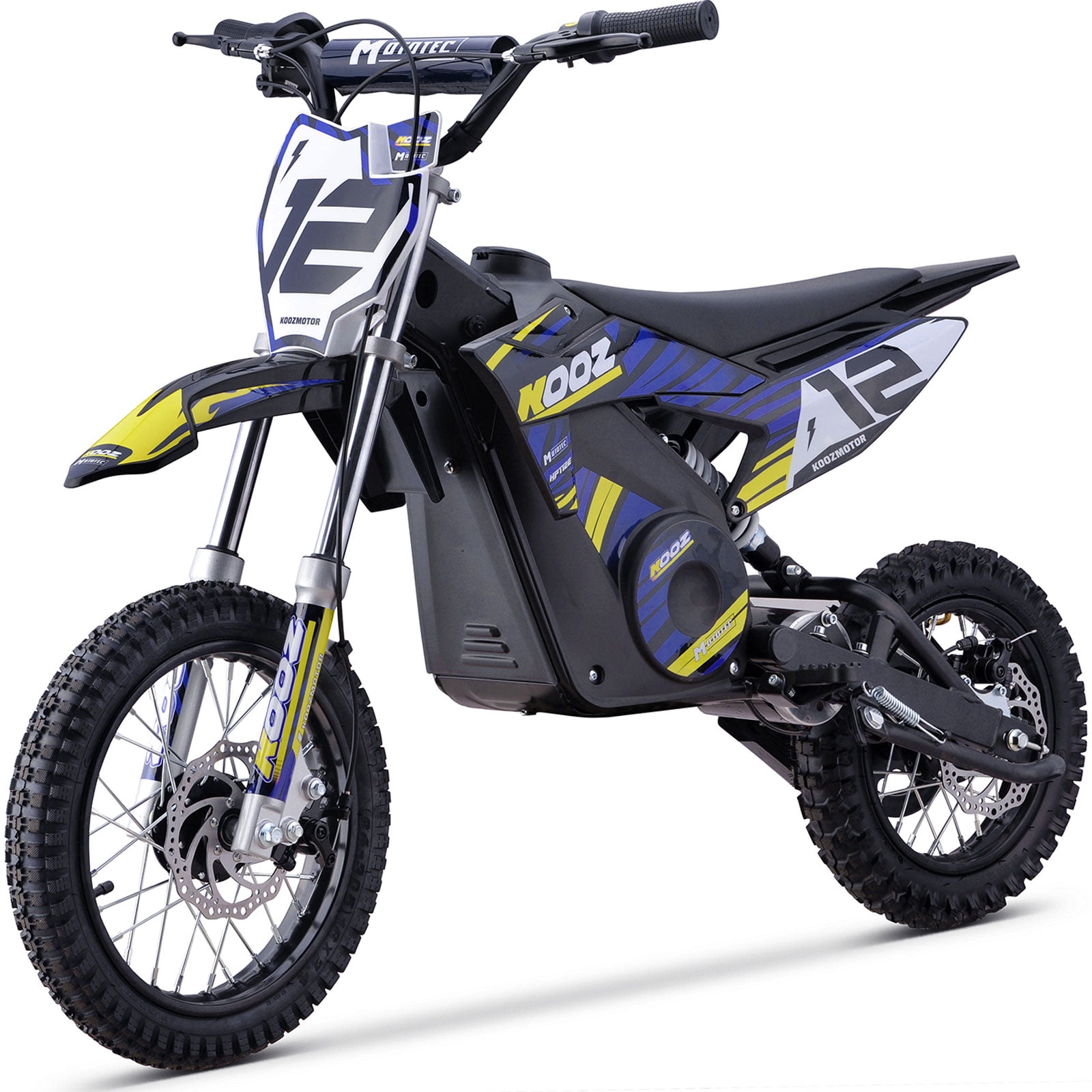 MotoTec 36v 1000w (HP112E) Electric Dirt Bike Blue - Walmart.com
