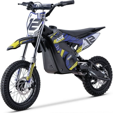 MotoTec 60v Pro Electric Dirt Bike 2000w Lithium Blue - Walmart.com