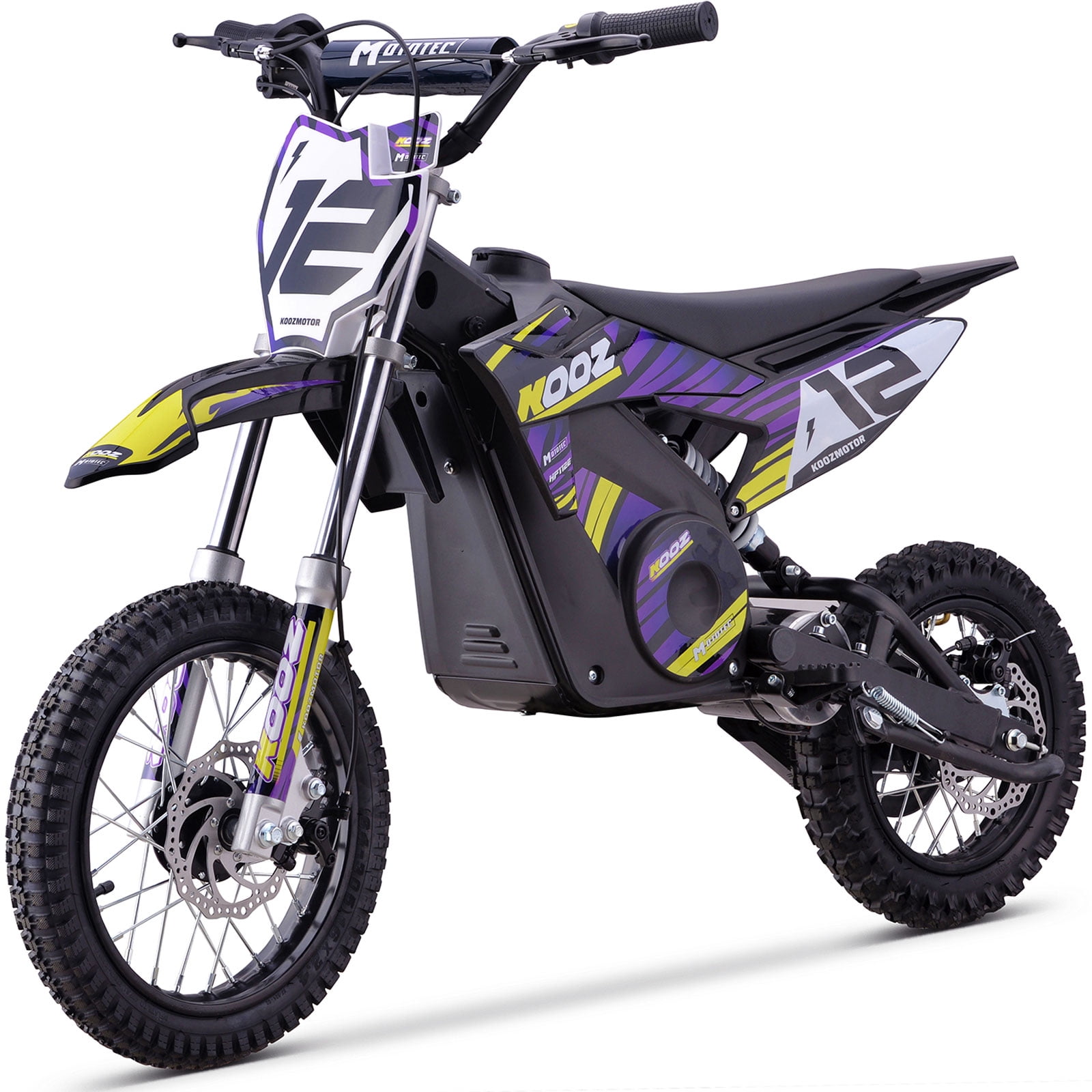 MotoTec 36v 1000w (HP112E) Electric Dirt Bike Purple - Walmart.com