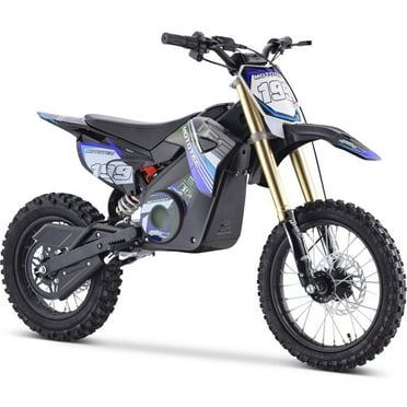 MotoTec Pro Electric Dirt Bike 2000w 60v Lithium Green - Fast ...