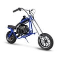 MotoTec 49cc Kids Gas Powered Mini Chopper Blue - Walmart.com