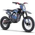 MotoTec, Electric Dirt Bike, 60v Pro 2000w Lithium Blue, 40 MPH ...
