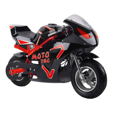 VIRO Rides Electric Mini-Bike 25.2 V Cafe Racer Powered Ride-On with ...
