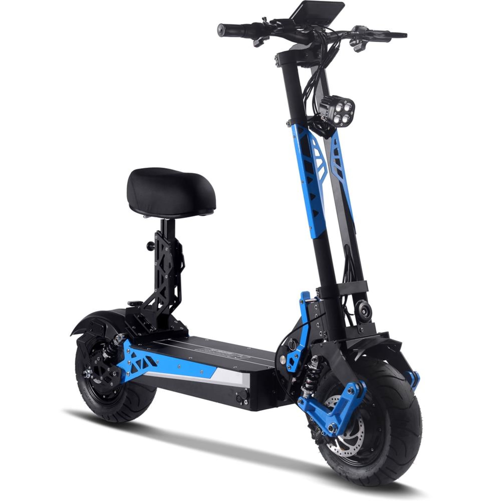 MotoTec Switchblade 60v 4000w Lithium Electric Scooter, Dual Hub Motor ...