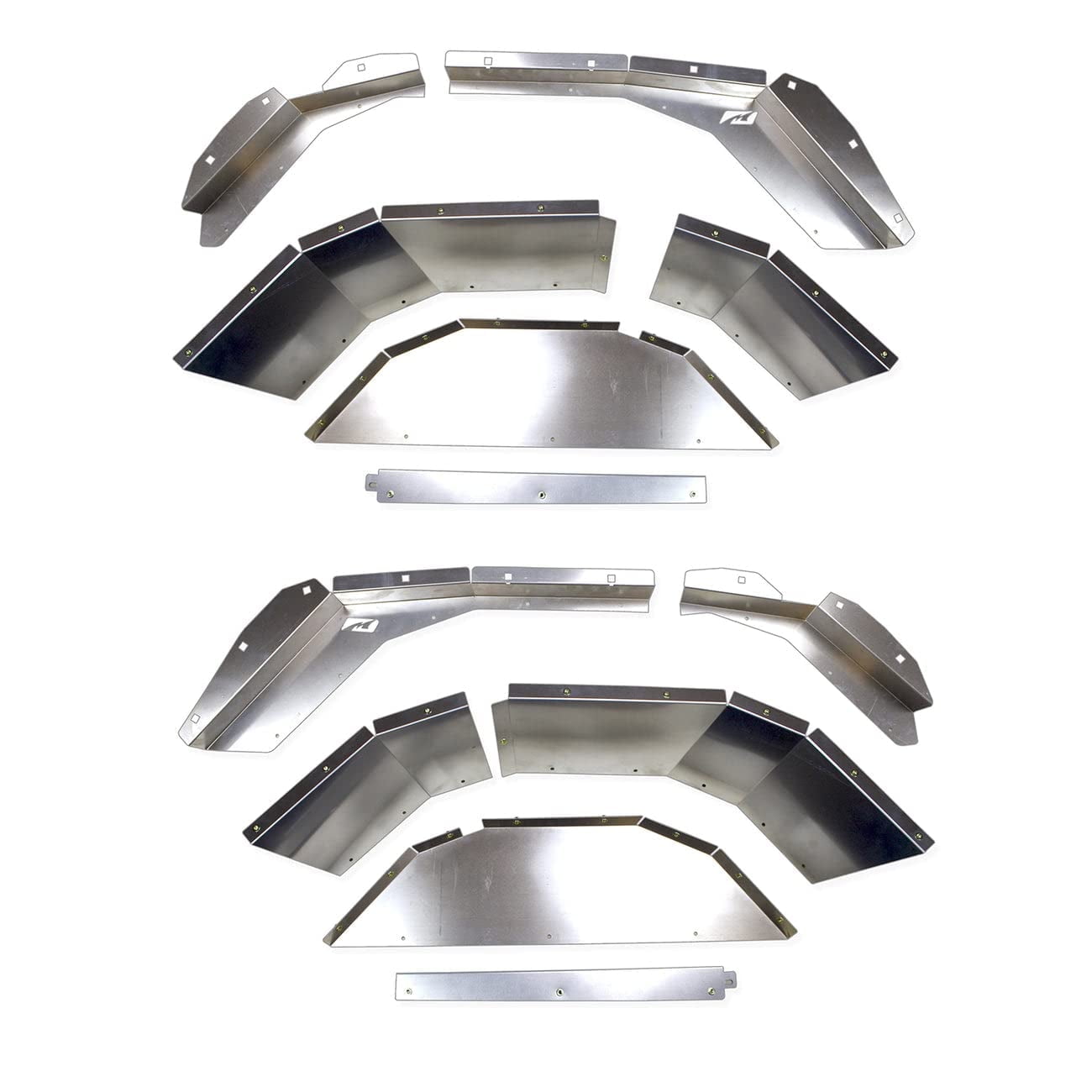 Motobilt Rear Aluminum Inner Fenders for JT Gladiator, 1 Count ...