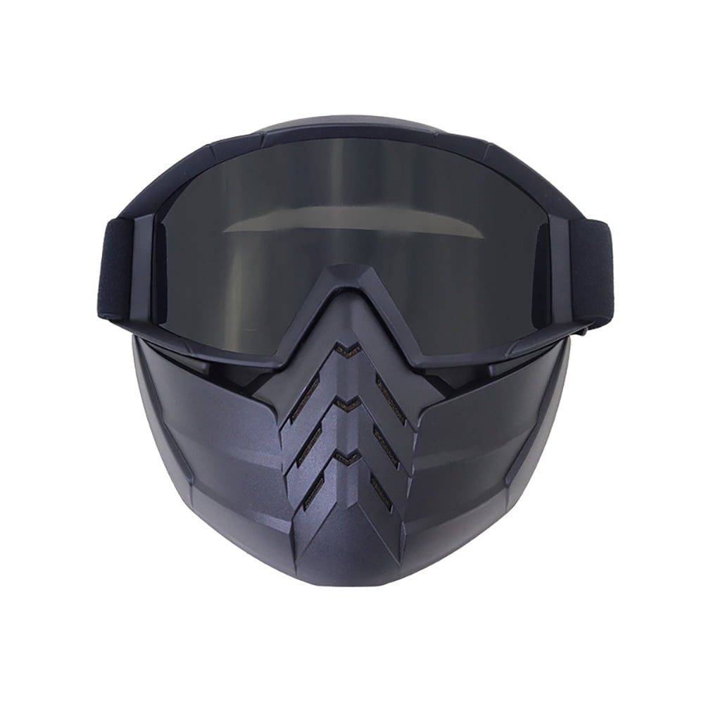 Motocross Goggles Face Mask Shield Dirt Bike ATV UTV MX Off-Road Racing ...