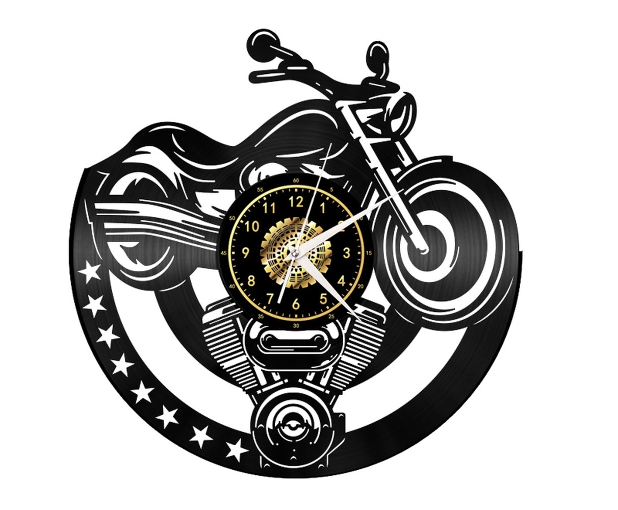 Motocross Motorcycle lovers Vinyl Record Wall Clock Gifts for Holiday ...