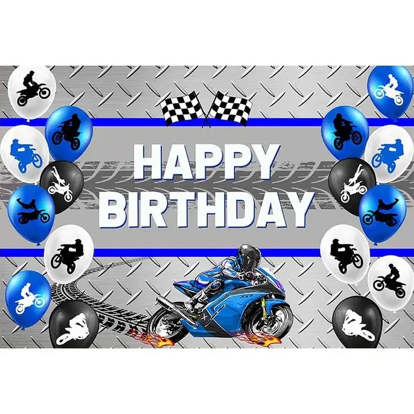 Motocross Racing Theme Backdrop Motorcycle Dirt Bike Photography ...