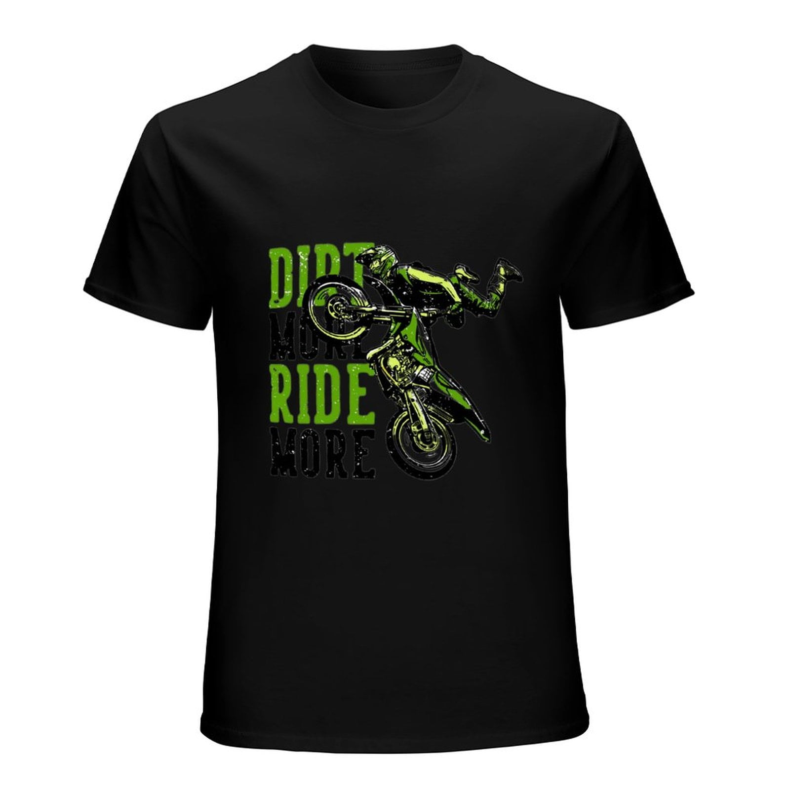 Motocross Rider Doing Freestyle Vintage T-Shirt Retro Motocross Fan Tee ...