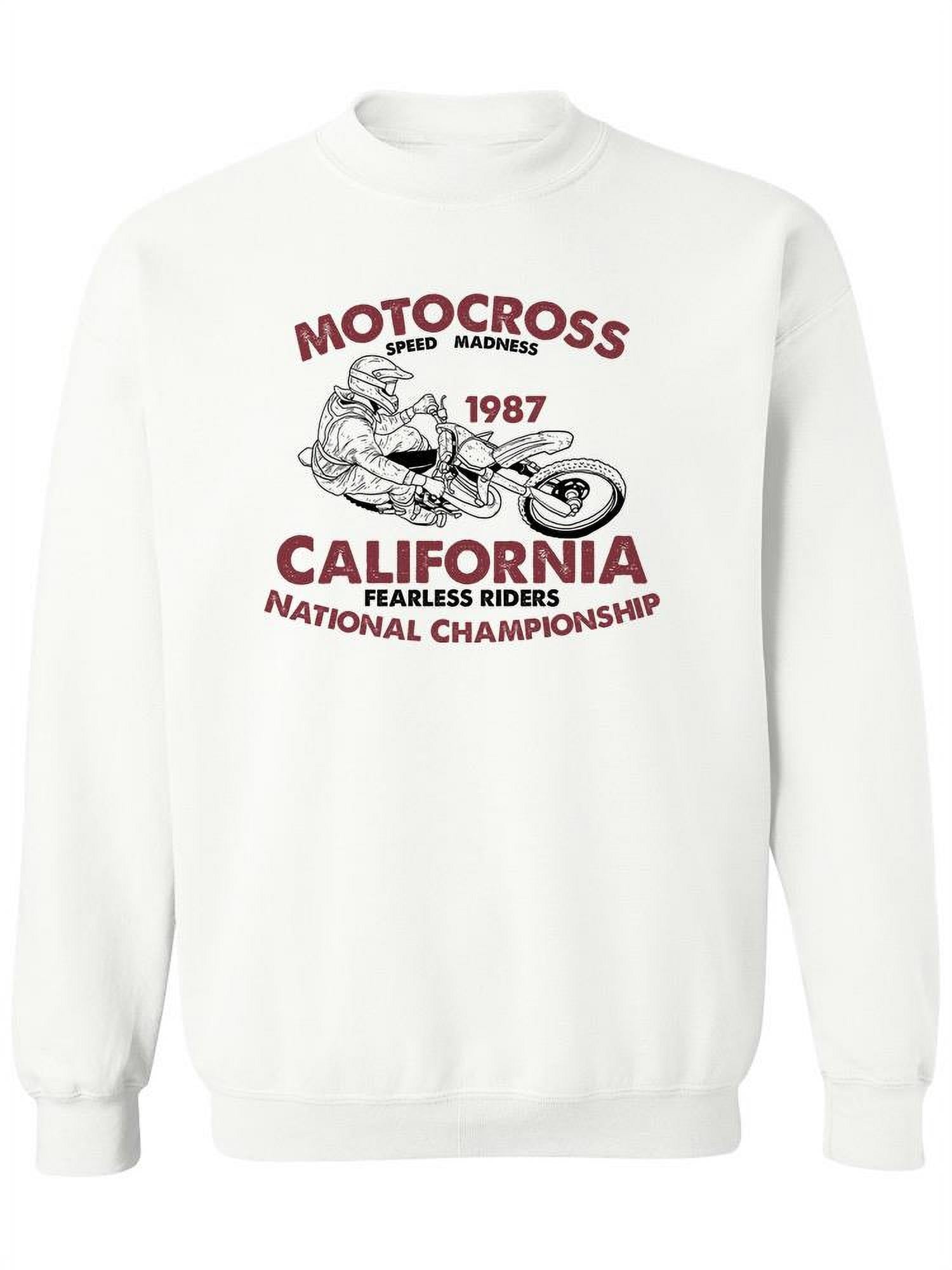 Motocross Speed Madness Sweatshirt Women -SPIdeals Designs, Female ...
