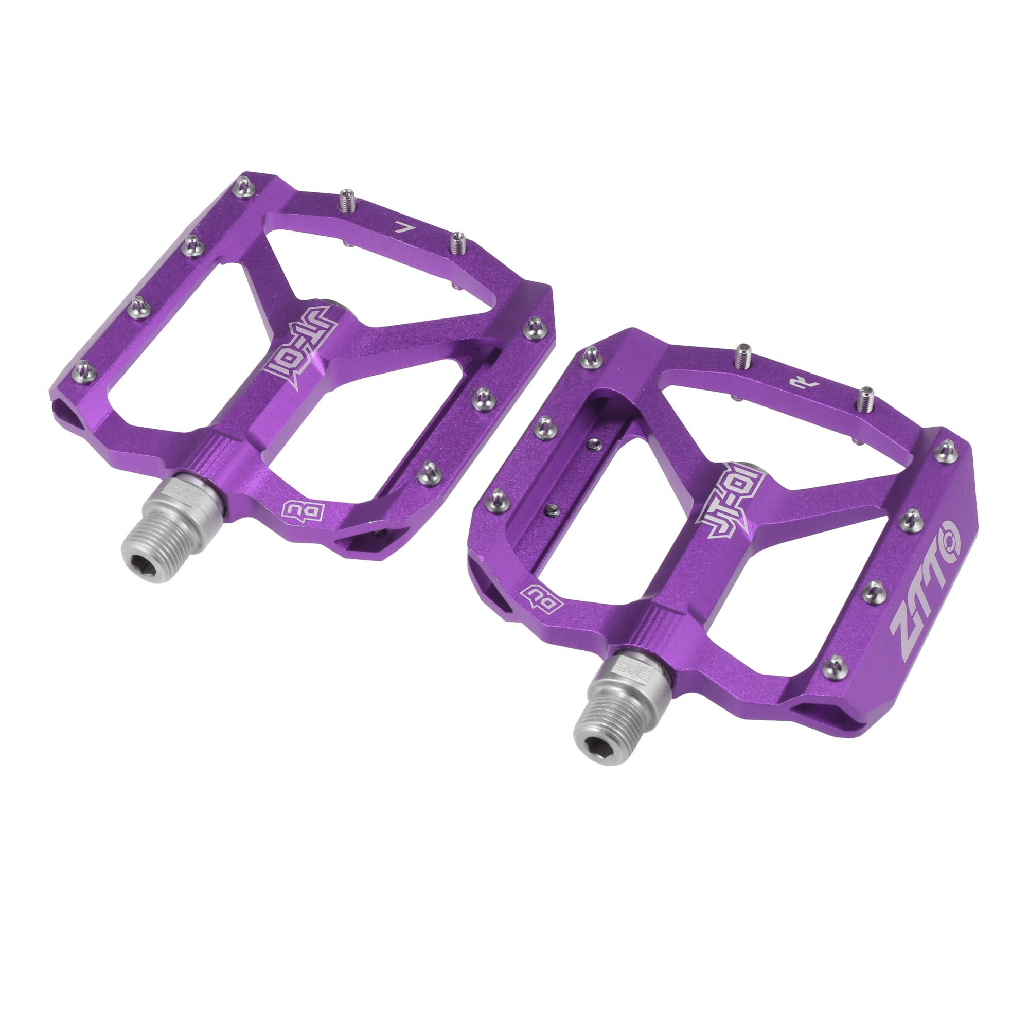 Motoforti 1 Pair Non Slip Pedals Platform Flat Bike Bicycle Pedals 9/16 ...