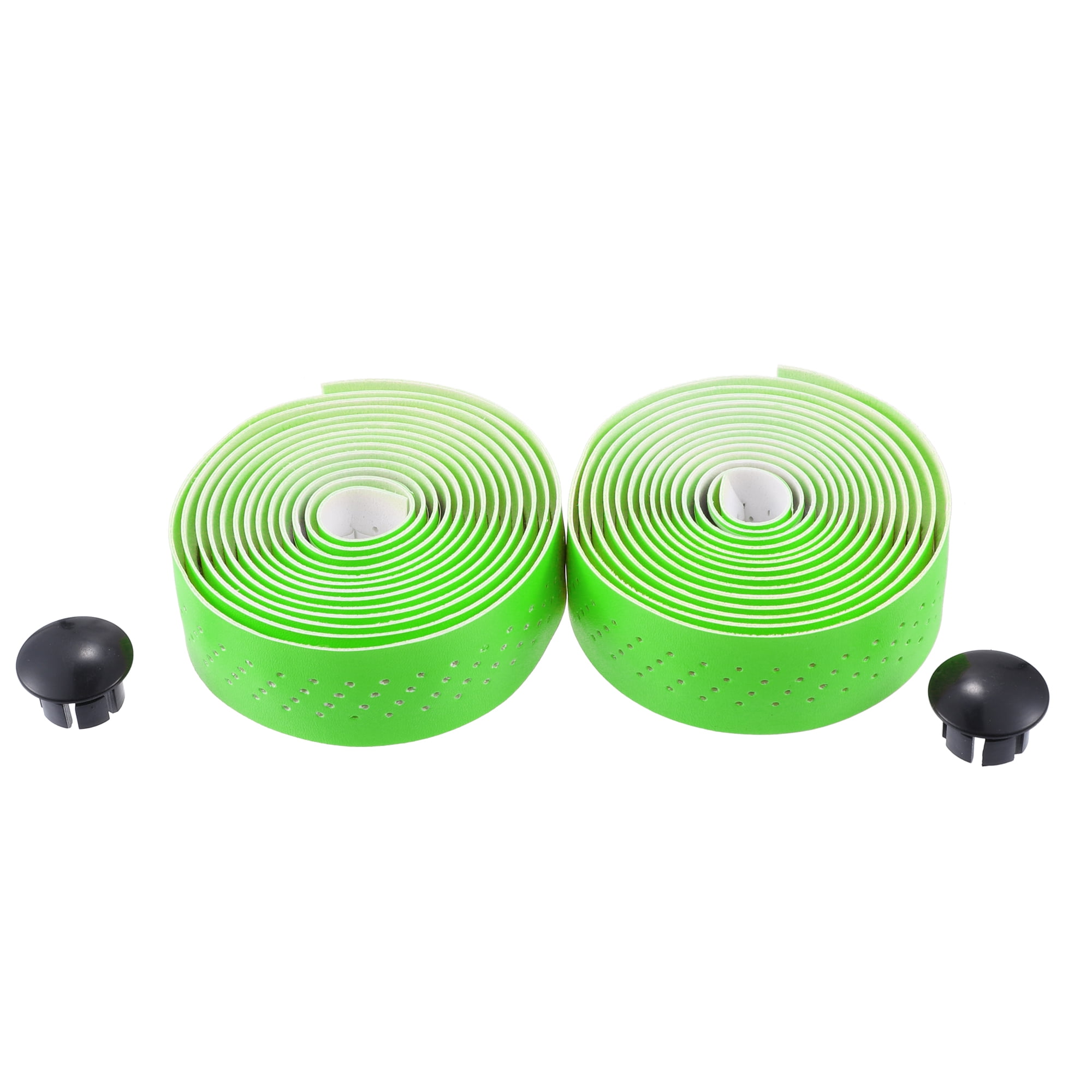 Motoforti 1 Set Green Bike Handlebars Belt High Elastic Soft Shock ...