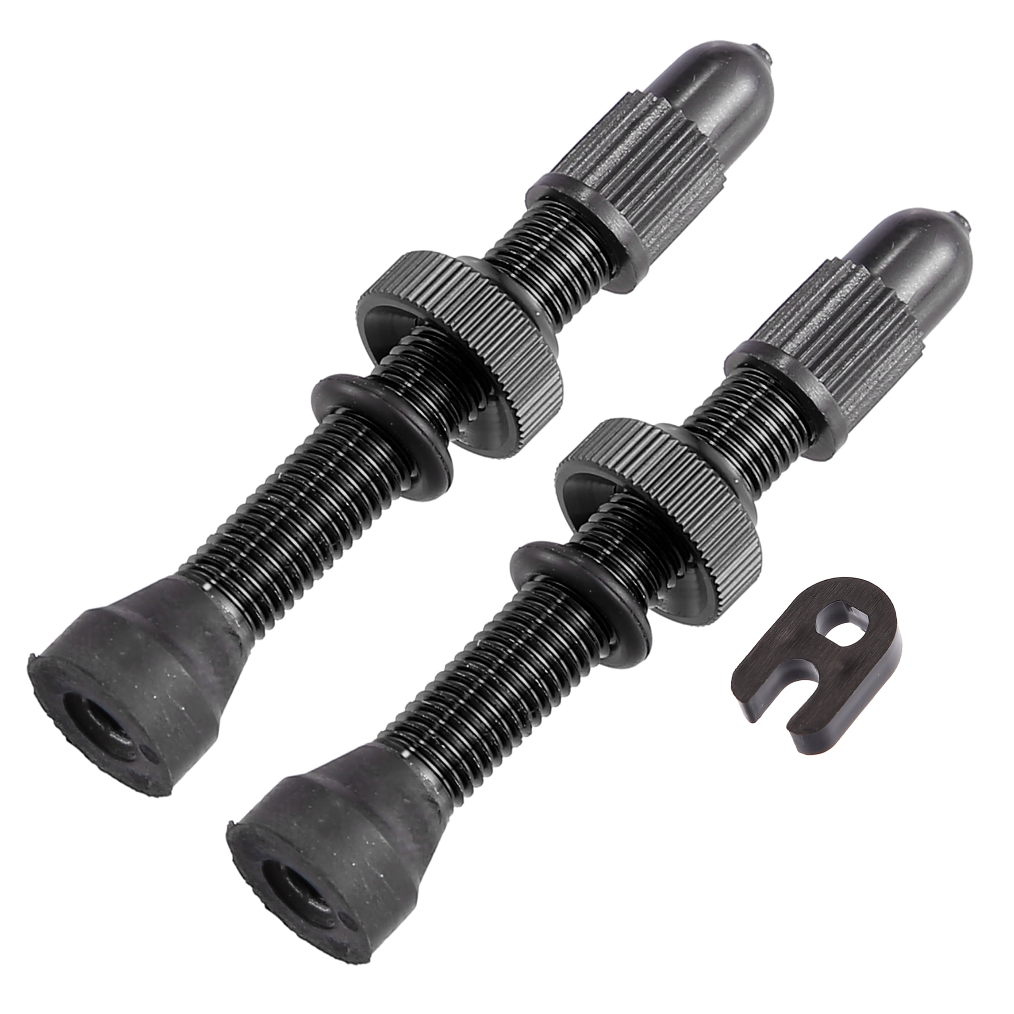 Motoforti 2Pcs Bike Tire Air Valve Tubeless Wheel Valve Kit with Copper ...