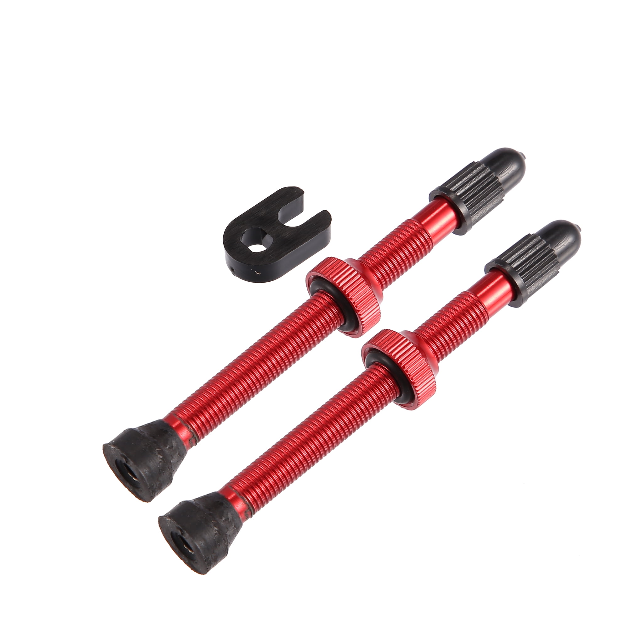 Motoforti 2Pcs Bike Tire Air Valve Tubeless Wheel Valve Kit with Copper ...