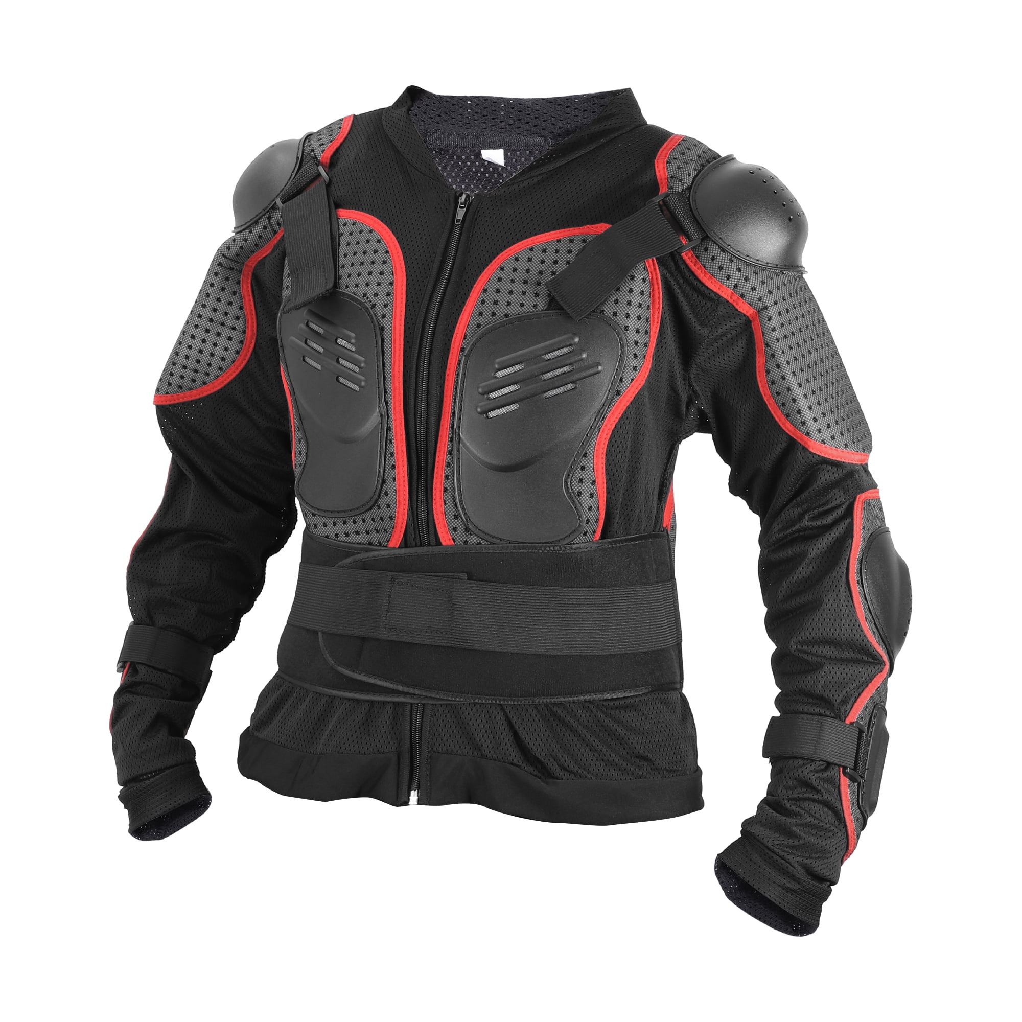 Motoforti Motorcycle Protective Full Body Armor, Red, Size L, Off-Road ...