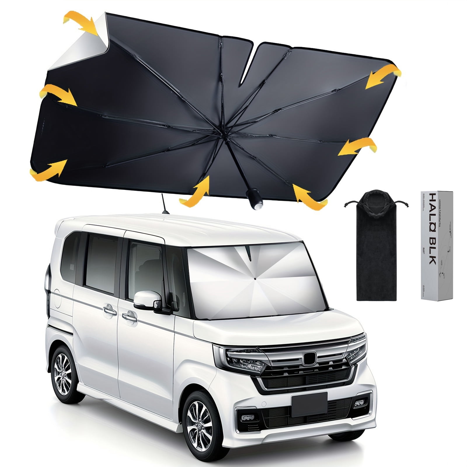 Motomate Car Sun Shades for Windshield, Windshield Sun Shade for Most ...