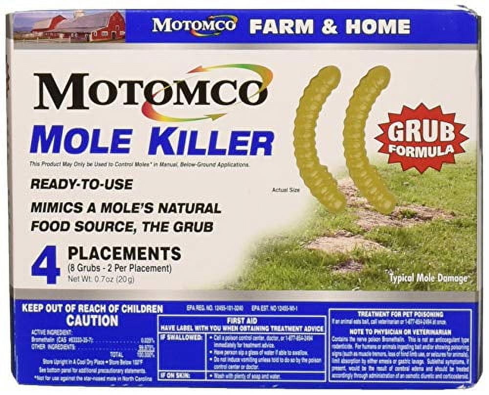 Motomco Mole Killer Grub Formula (8 Placements) - Walmart.com