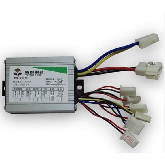Motor Brush Speed Controller 24V 500W For Electric Bike Bicycle Scooter ...