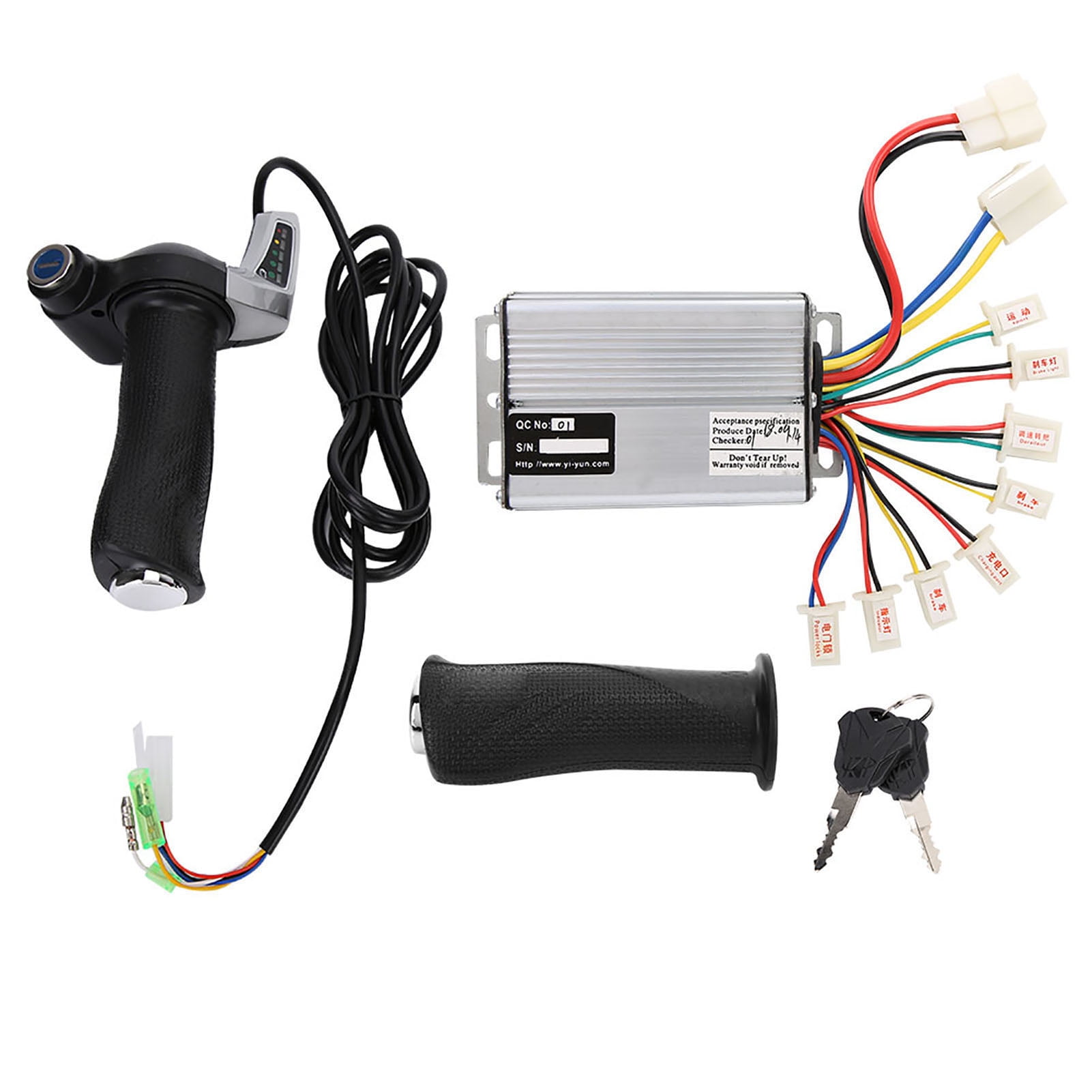 Motor Brushed Speed Controller With Locking Throttle Grip & Power ...