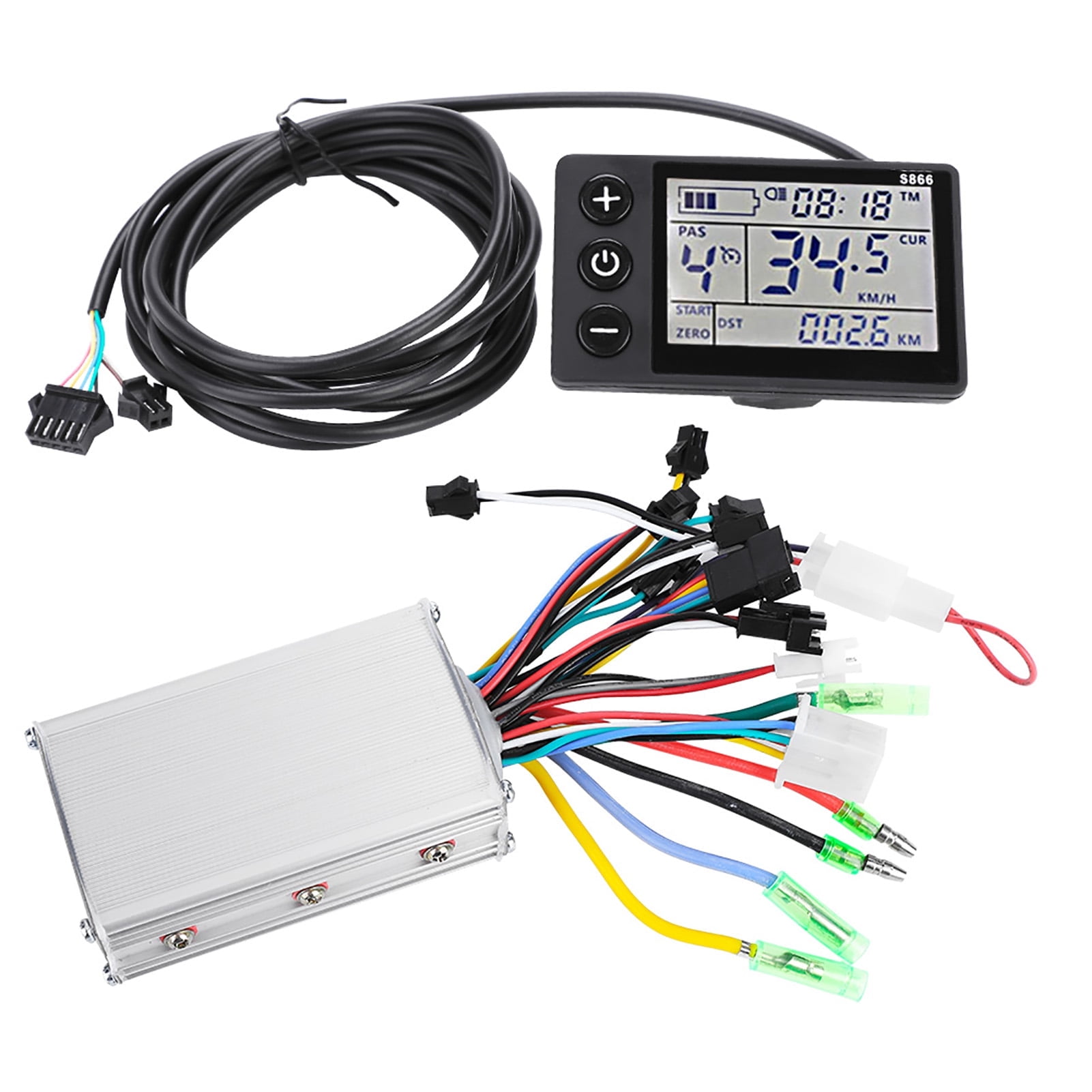 Motor Brushless Controller, 24V-48V Waterproof LCD Display Panel ...