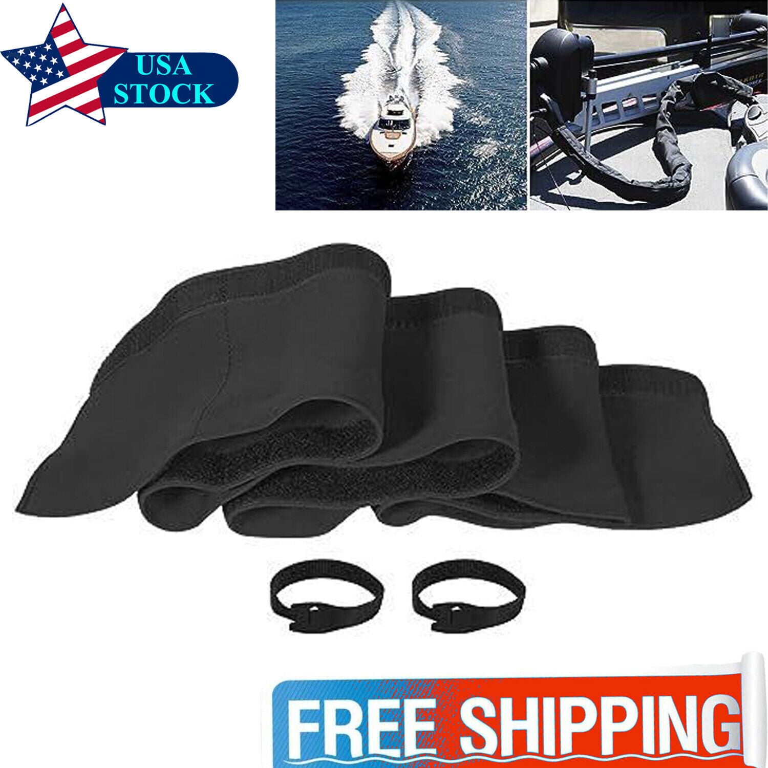 Motor Cable Organizer Sleeve - 60'' Troll Wire Cable Cover for Outboard ...