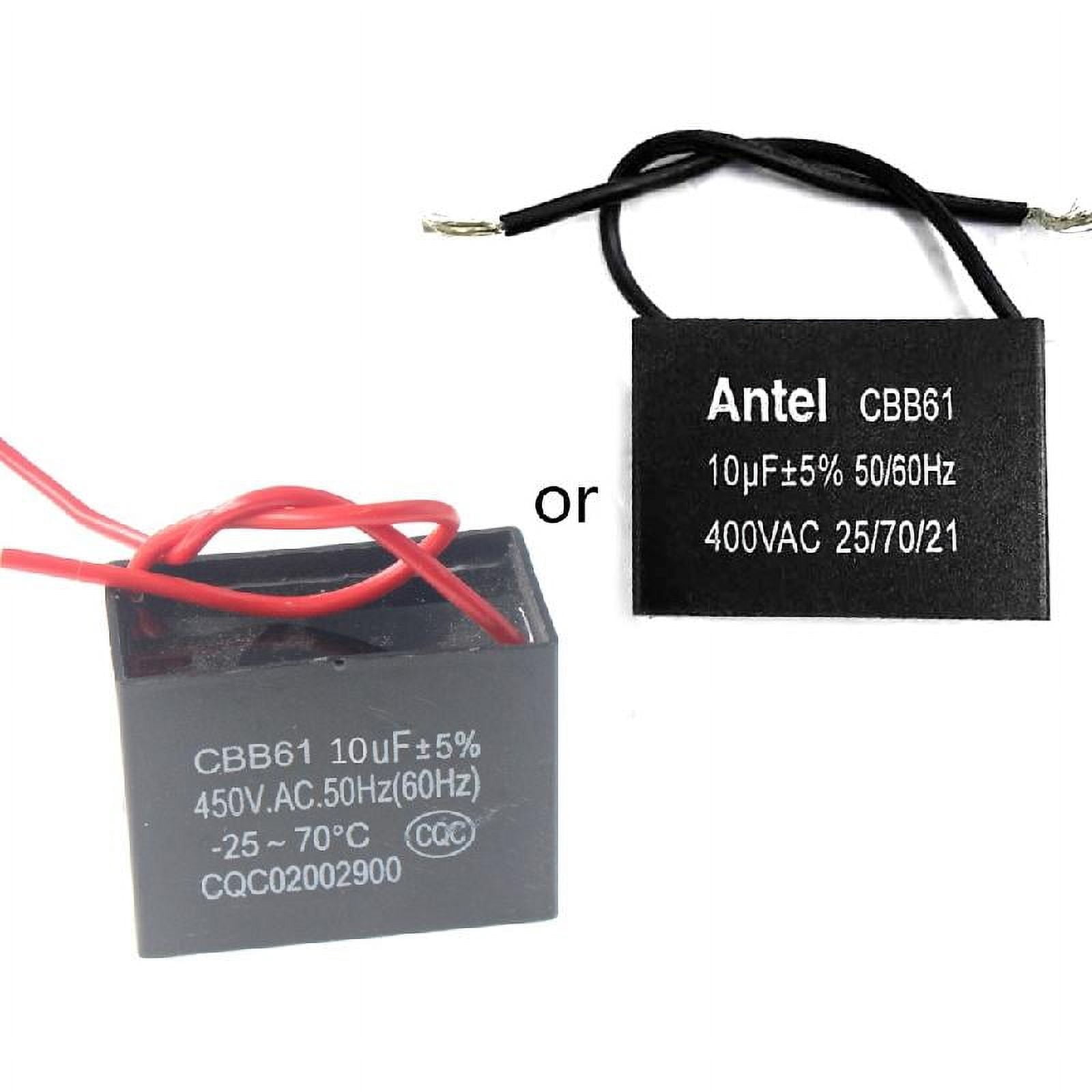 Motor Capacitor Air Conditioner Compressor Start Capacitor CBB61 1UF ...