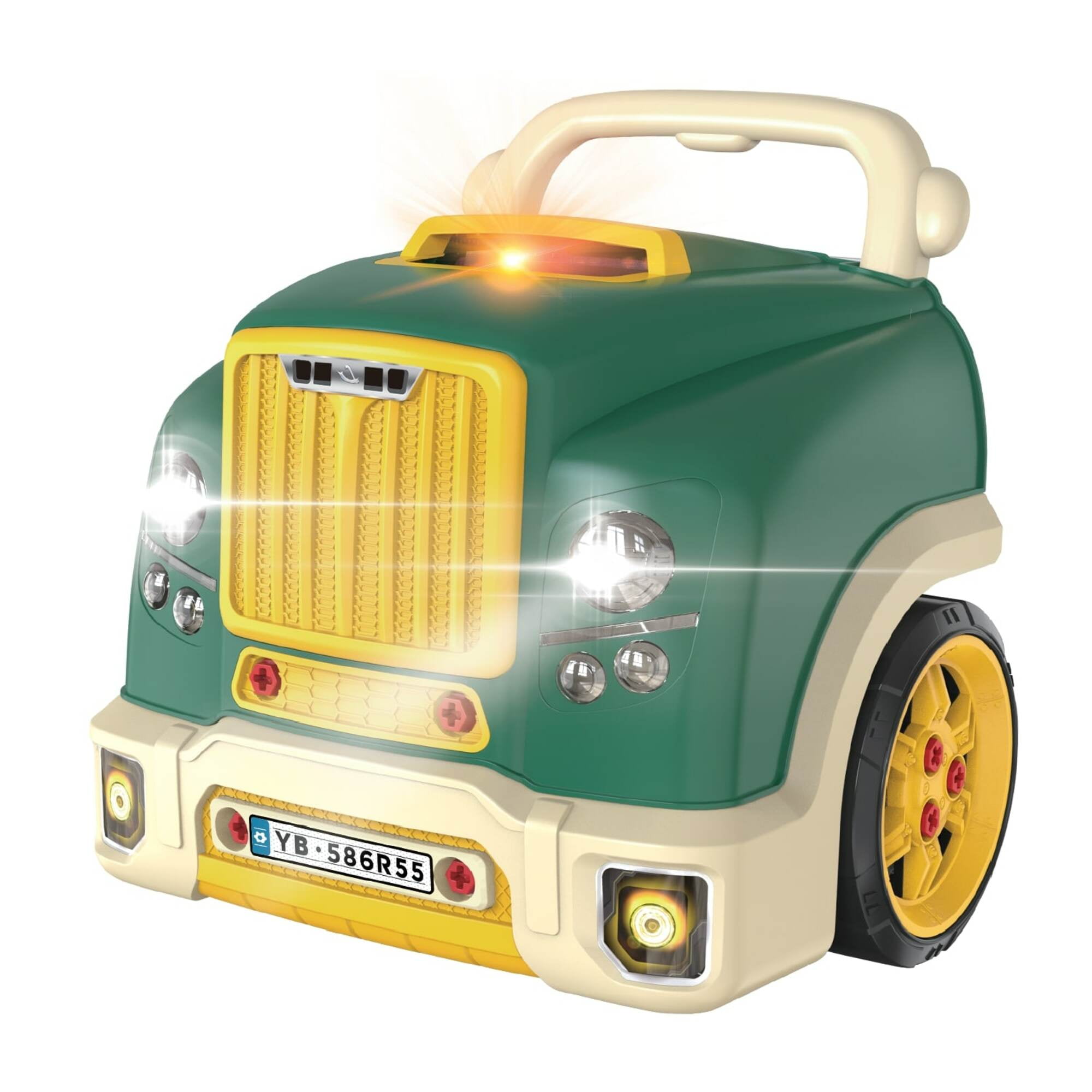 Motor Car Engine Workshop - Green - Take Apart & Rebuild Mechanical Toy ...