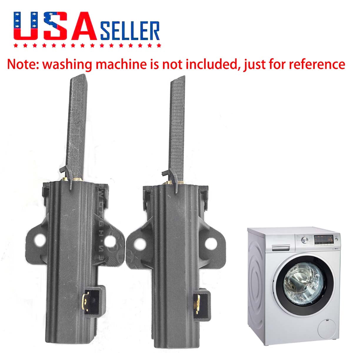 Motor Carbon Brushes For Electrolux EWF 1380-W 914002345 EWF 1386-W ...
