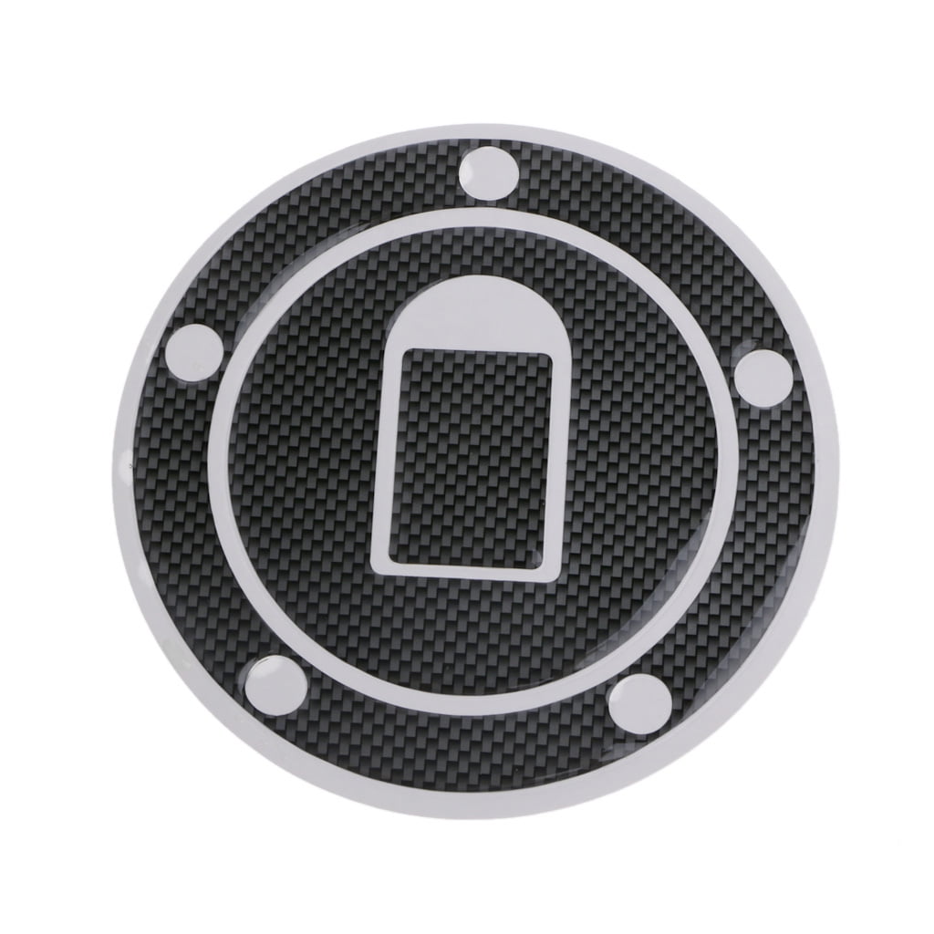 Motor Carbon Fiber Fuel Gas Oil Cap for Tank Pad Tankpad Protector ...