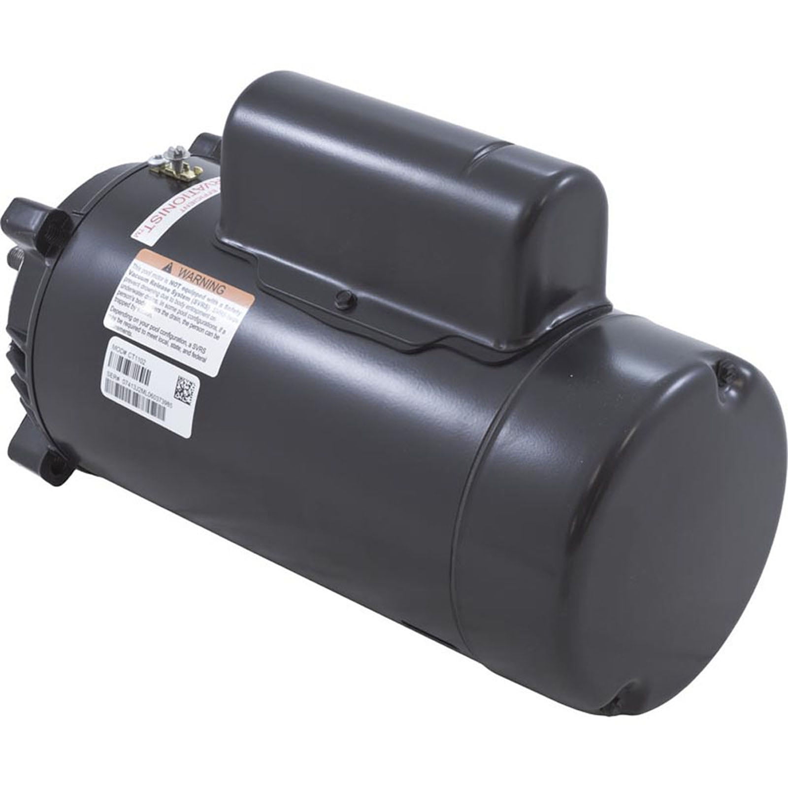 Motor, Century, 1.0hp, 115v/230v, 1-Spd, 56Cfr, C-Face, Thd, EE ...