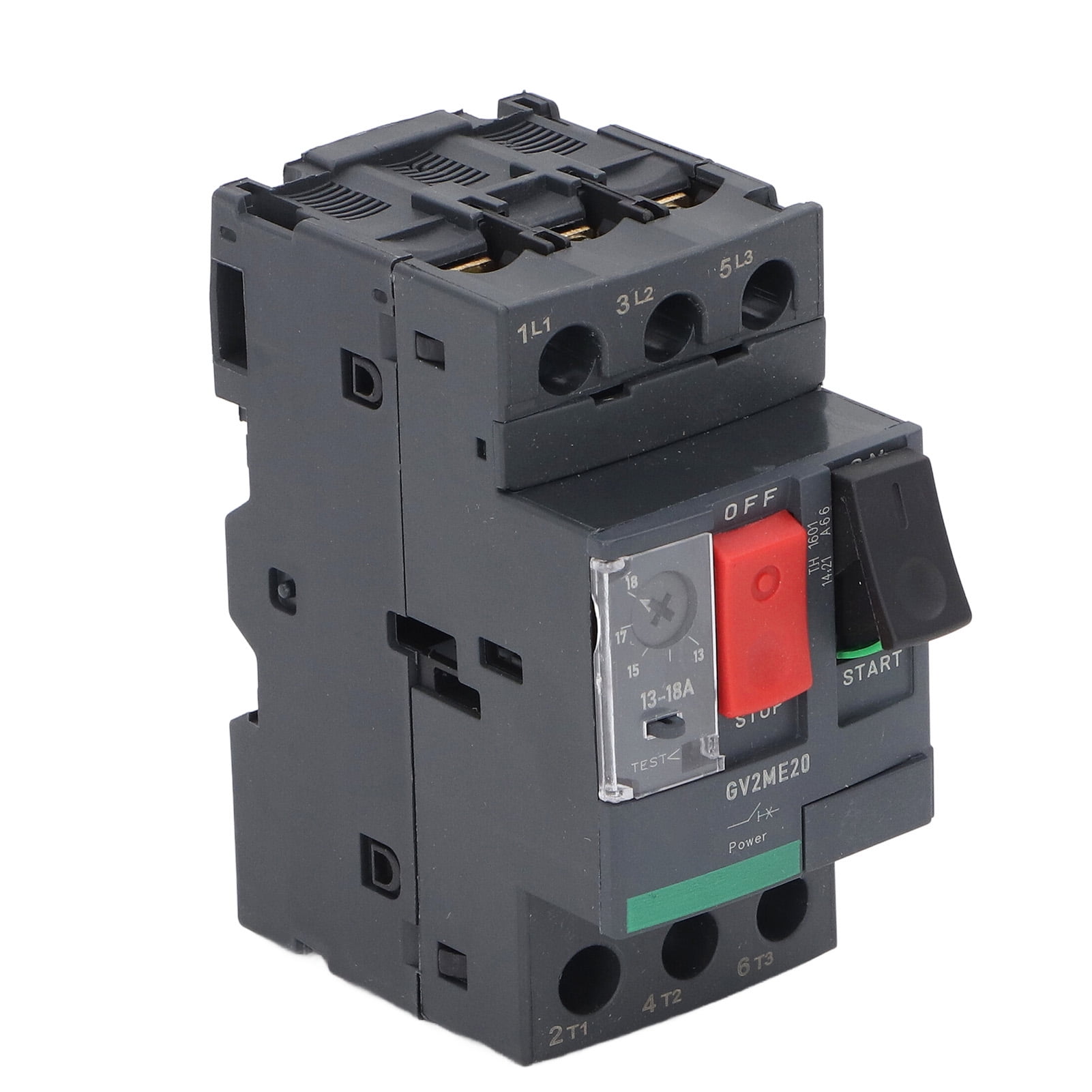 Motor Circuit Breaker Overload Protection Thermal Magnetic Rail Mount ...