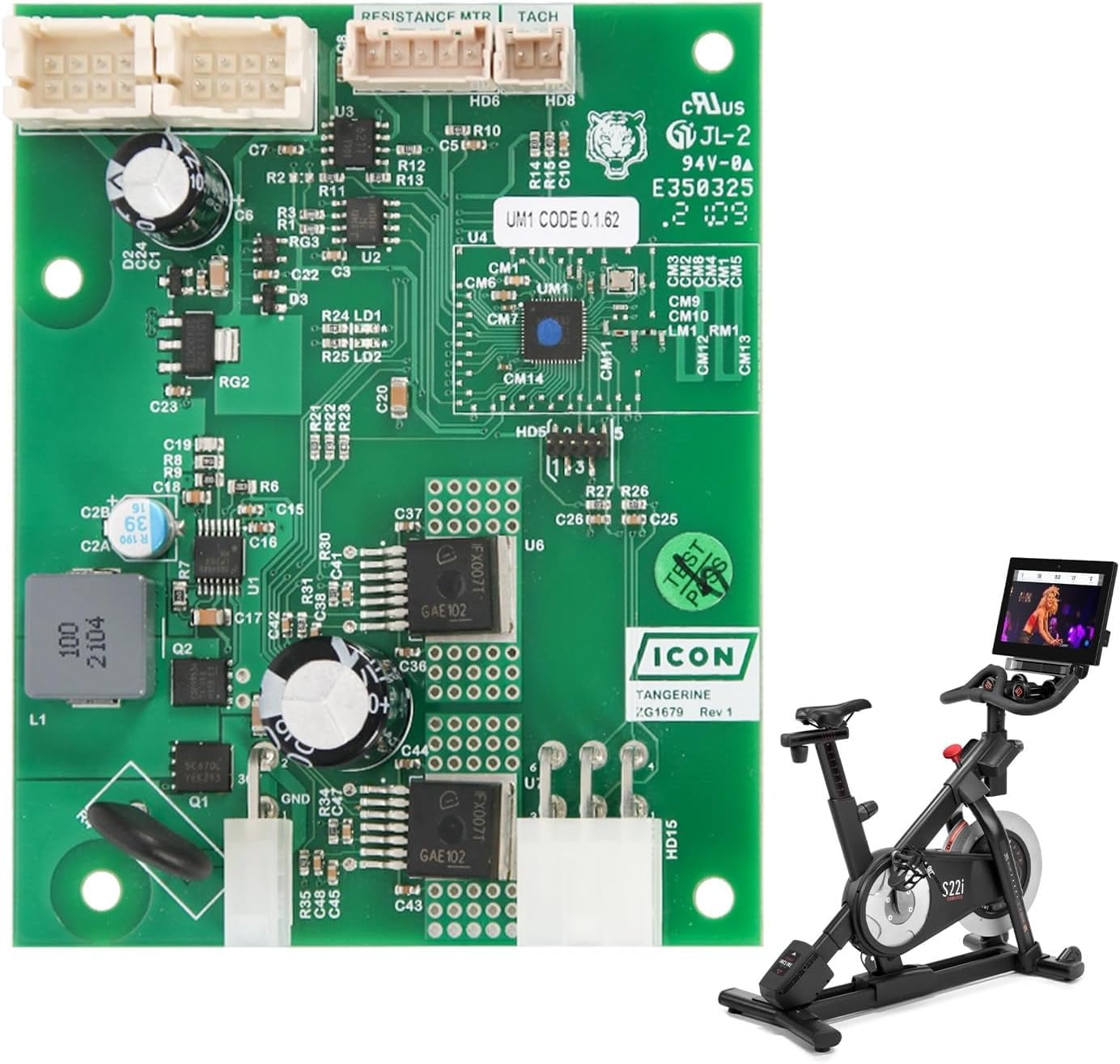 Motor Control Board Controller 430157 Works with S22I S15I Stationary ...