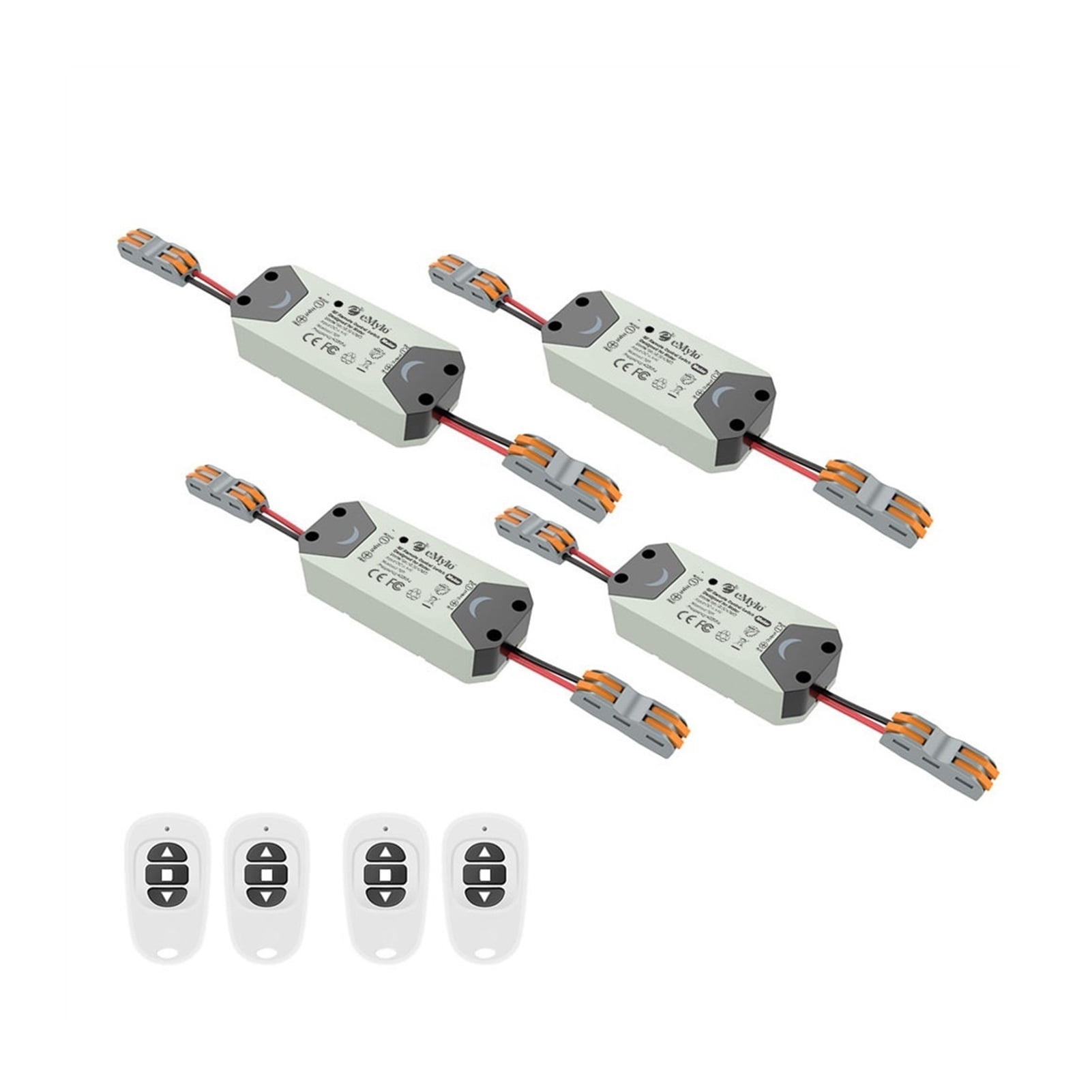 Motor Controller RF Switch DC 12V 433mhz 200W Wireless Remote Control ...