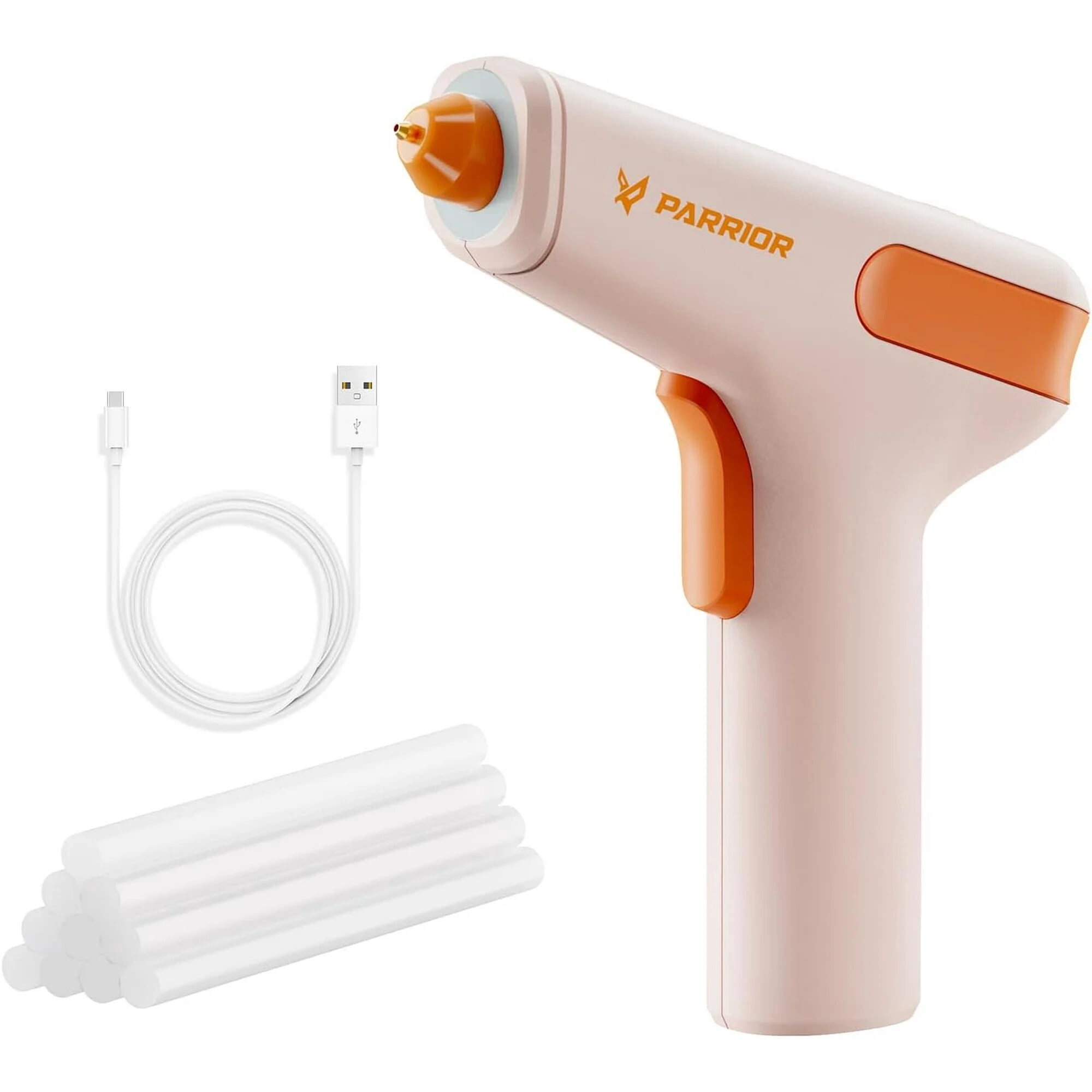 Motor-Driven Cordless Hot Glue Gun, Auto Gluing Out and Anti-Drip ...