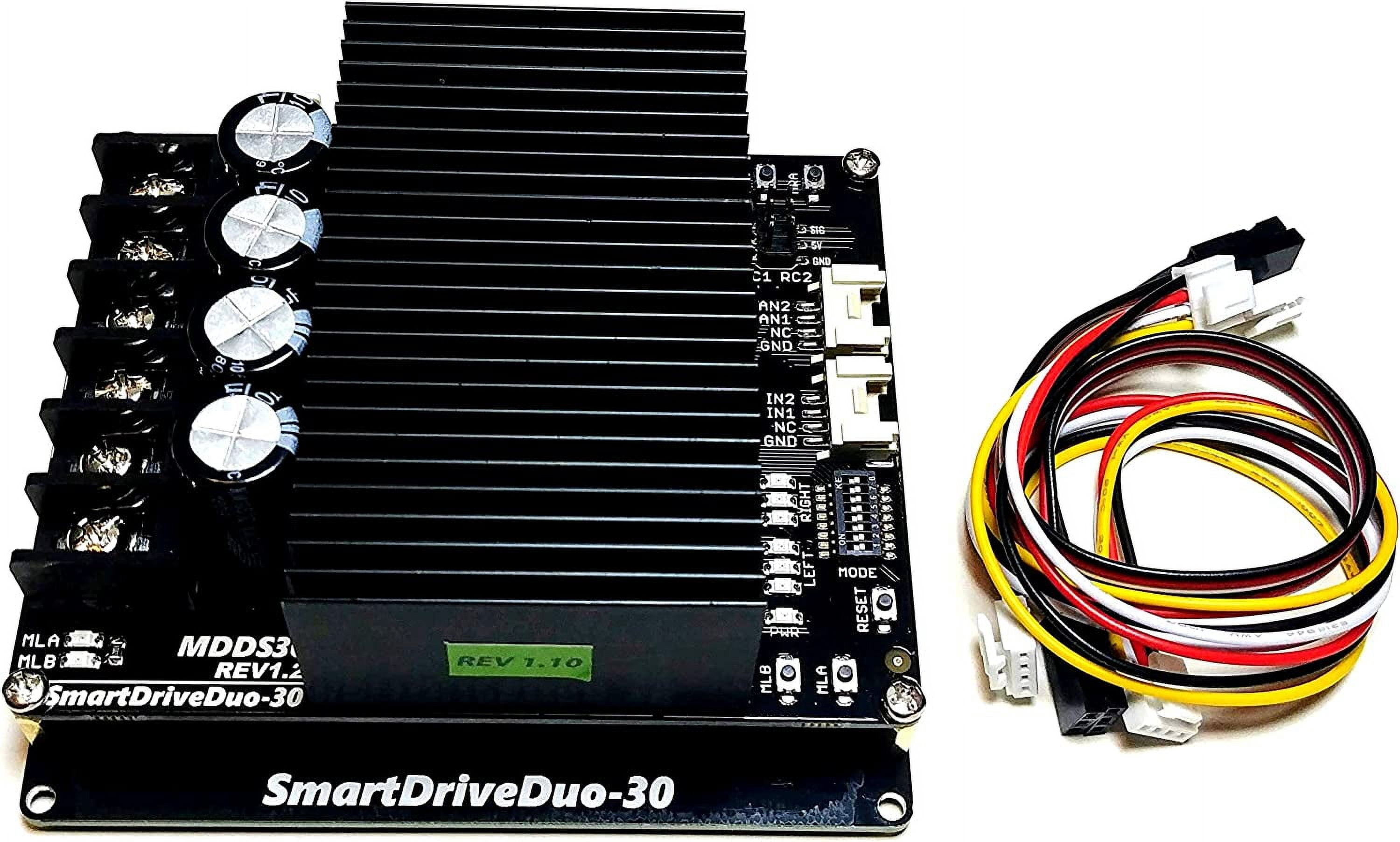 Motor Driver 30Amp 7V-35V DC 2 Channels SmartDriveDou MDDS30 - Walmart.com