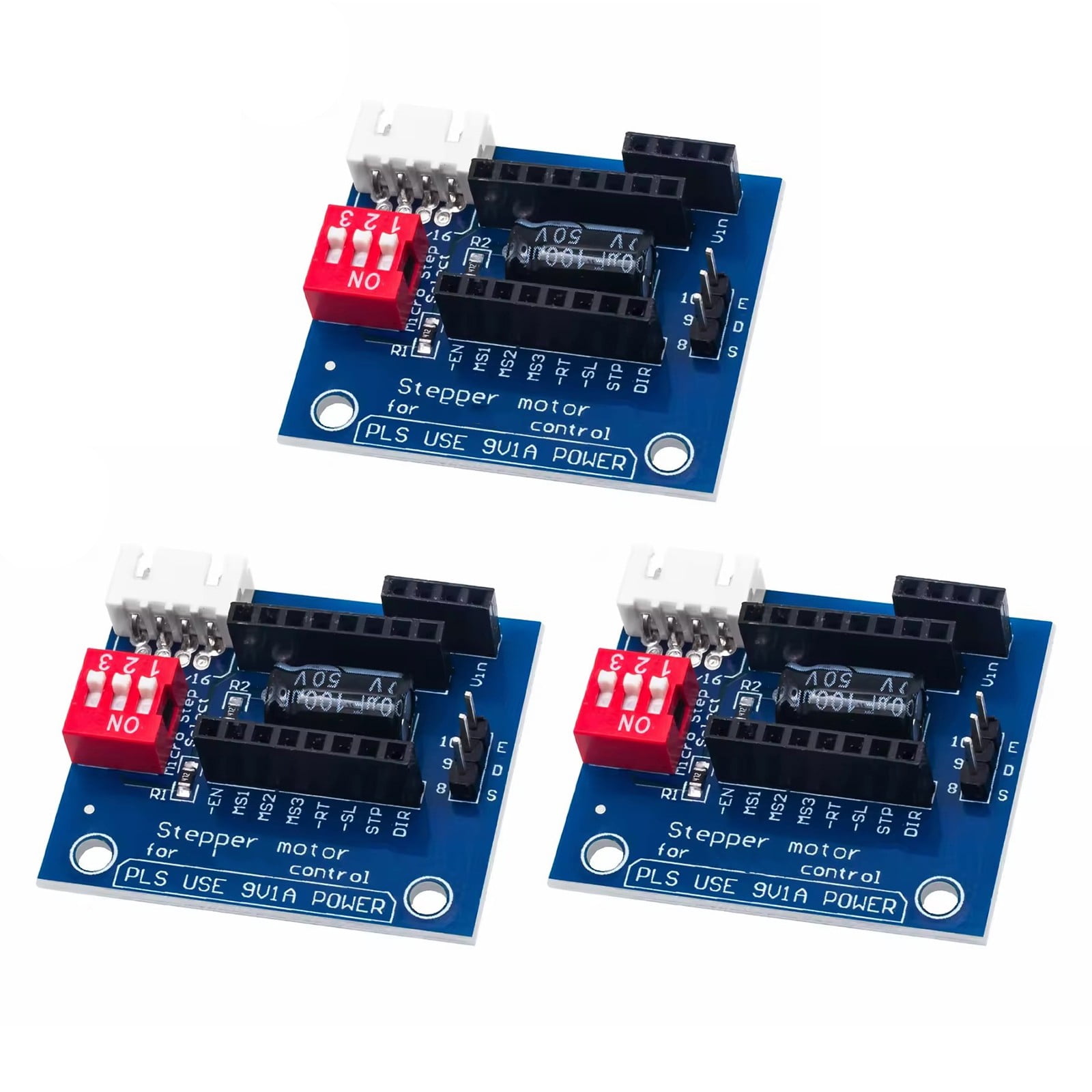 Motor Driver Control Board With Microstepping Functionality And ...
