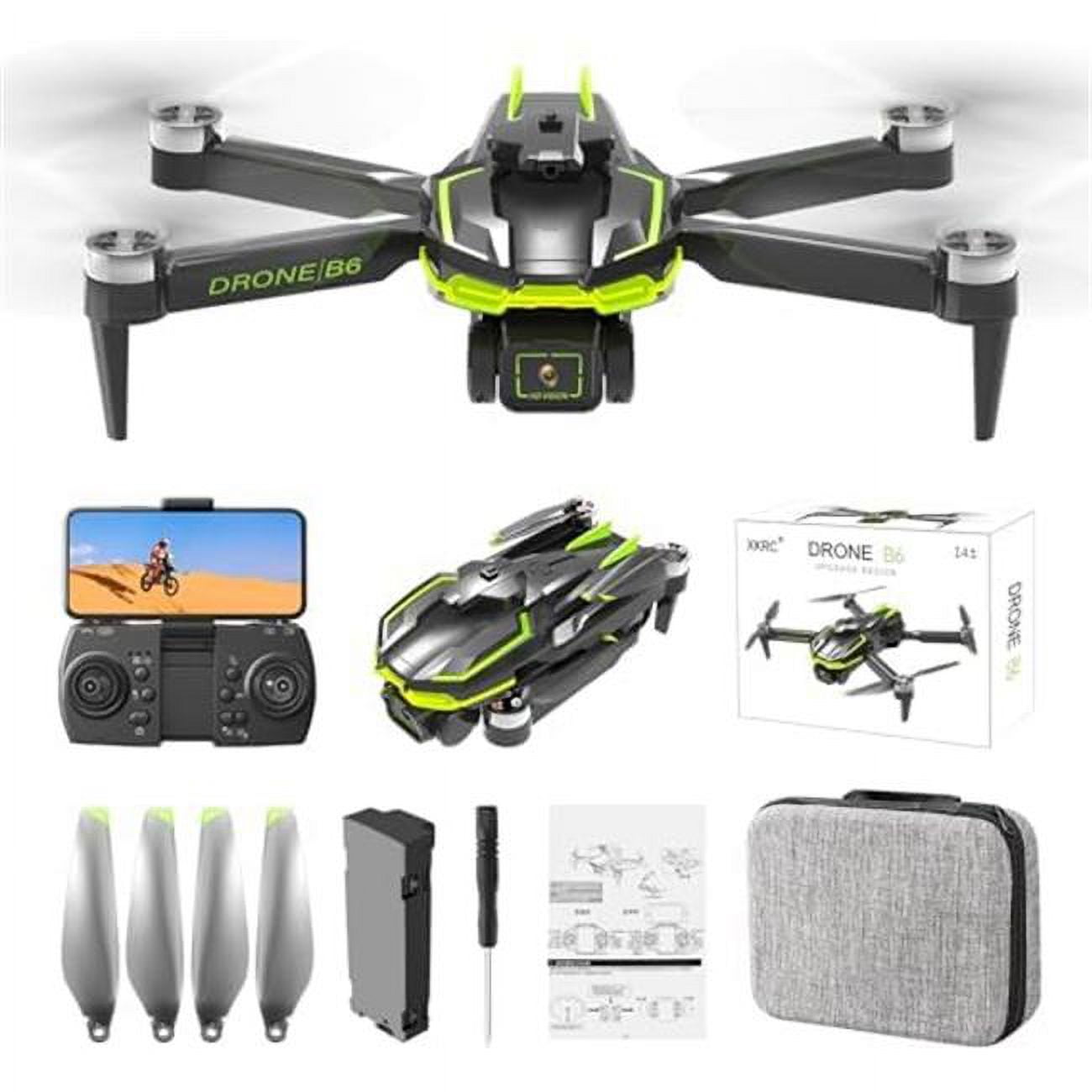 Motor Drones with 2 Cameras Wind Resistance Headless Mode Gesture ...