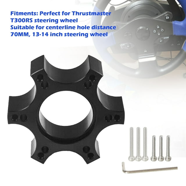 Motor Genic 70mm Steering Wheel Adapter Plate For Thrustmaster T300RS ...