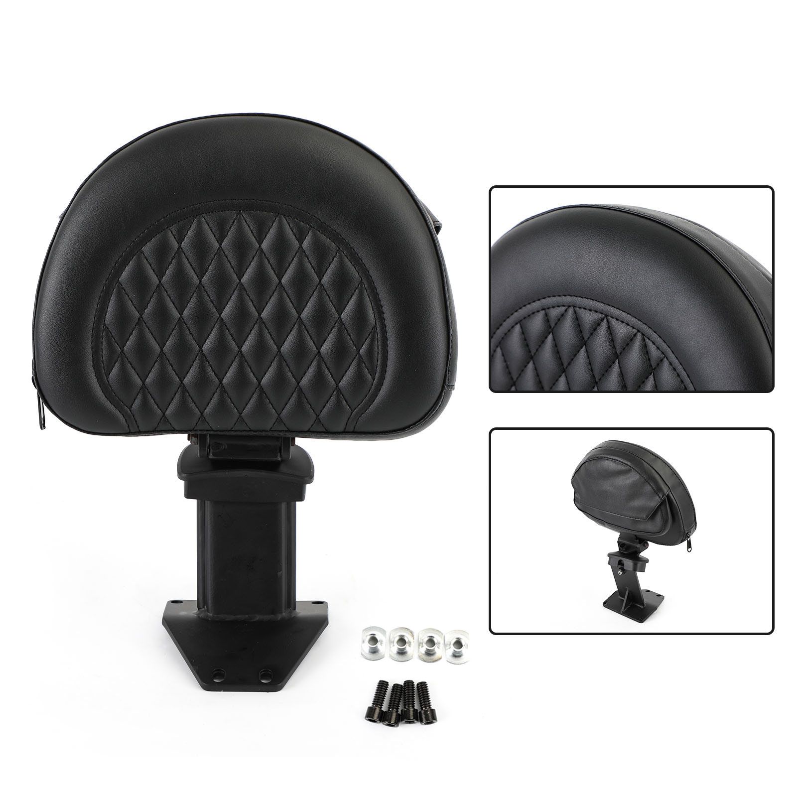 Motor Genic Adjustable Driver Backrest Back Rest fit for Honda Goldwing ...