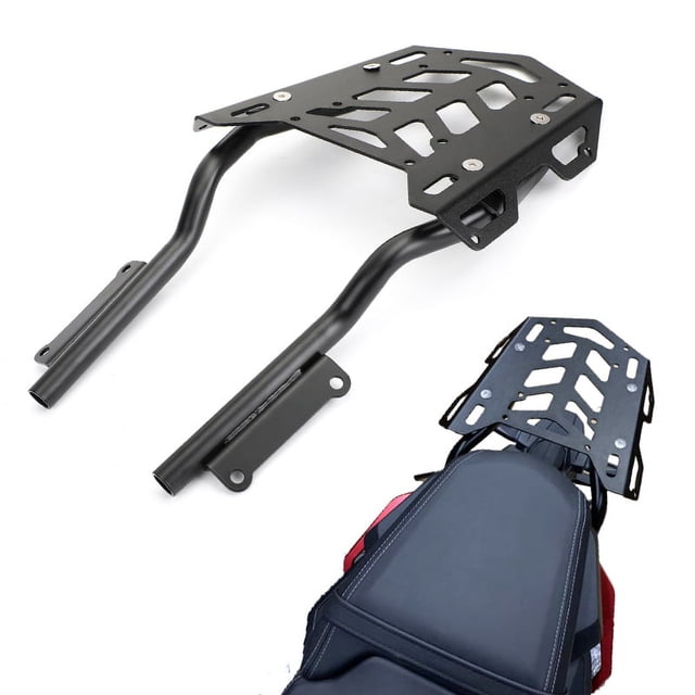 Motor Genic Black Cargo Luggage Rack Carrier for Honda CB 650 R / CBR ...